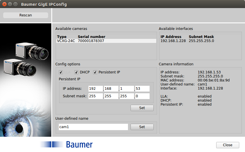 Baumer VCXG-24C support · Issue #217 · AravisProject/aravis · GitHub