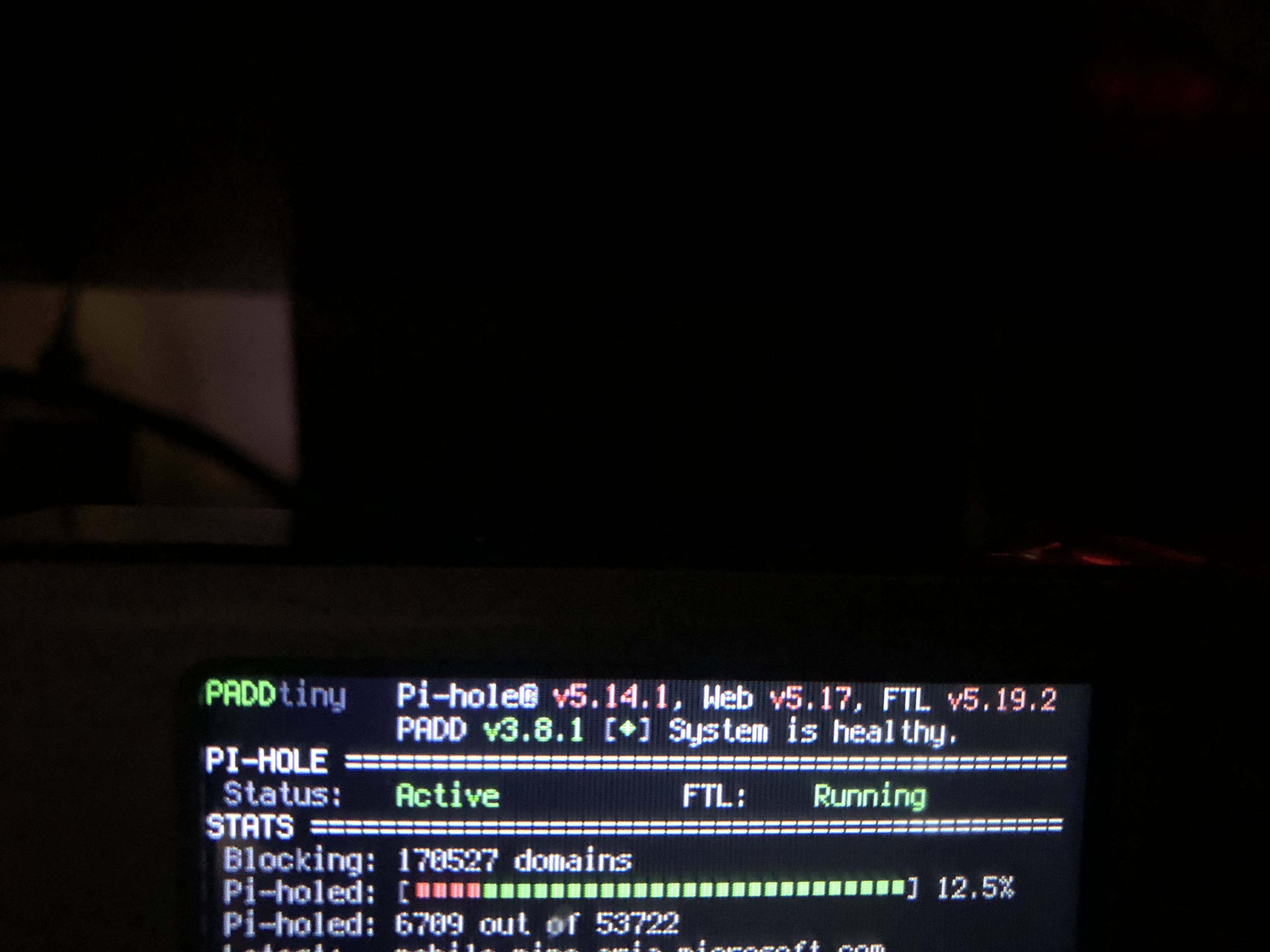 Updating Pi-hole Core to 5.14.1 still shows "Red" in PADD · Issue #273 · pi-hole/PADD · GitHub