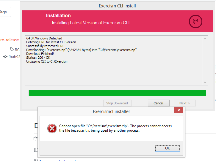 Error configuring CLI: Unhandled Exception · Issue #17 · exercism/windows-installer · GitHub