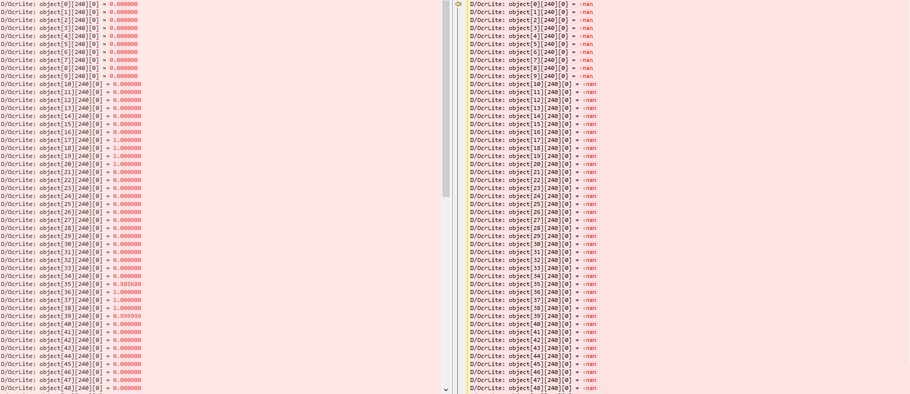 部分安卓端ncnn模型推理输出数据存在大量 Nan的问题 · Issue 3607 · Tencentncnn · Github