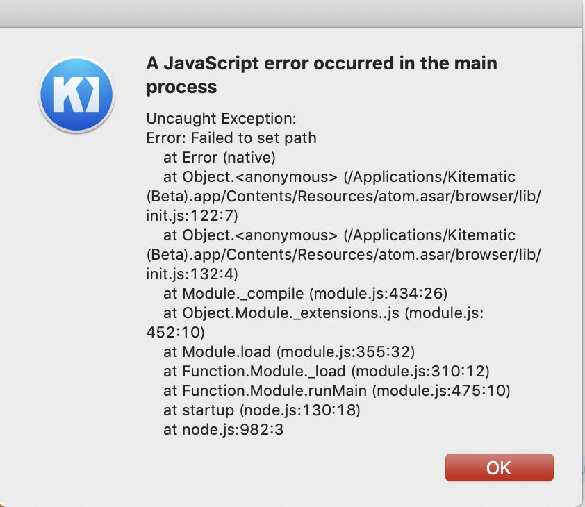 Can't open app because of fail to path(JS error) · Issue #4199 · docker ...