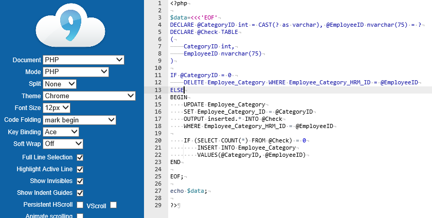 php heredoc highlighting breaks · Issue #3171 · ajaxorg/ace · GitHub