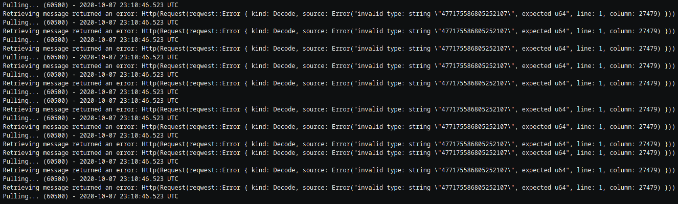 Pulling Certain Message Returns Decoding Error · Issue 1154 · Serenity Rs Serenity · Github
