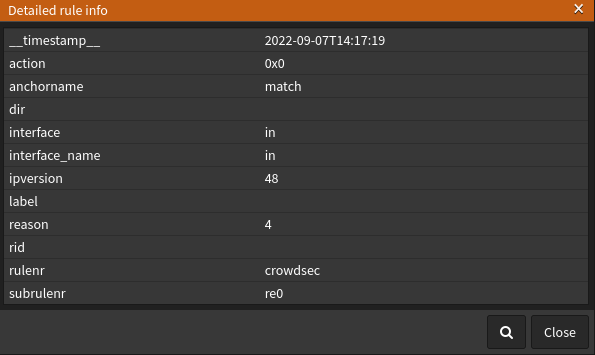 CrowdSec produces malformed PF logs · Issue #34 · crowdsecurity/opnsense-plugin-crowdsec · GitHub