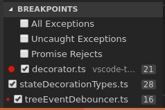 Breakpoints section layout breaks with long filenames · Issue #54309 ...
