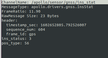 Hardware GPS triggers safety mode: No GNSS status message. · Issue #12767 · ApolloAuto/apollo ...