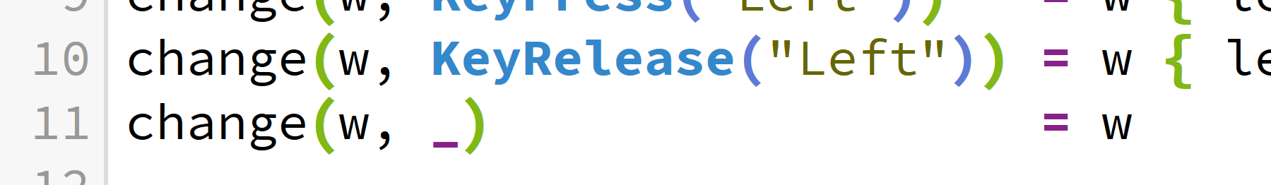 Variable-sized brackets and bold text break character alignment in ...