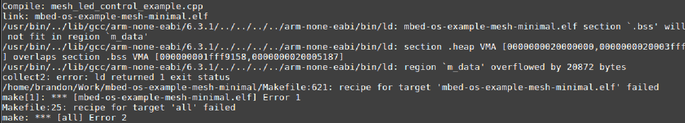 make_gcc_arm and make_iar throwing errors when running make · Issue #95 · ARMmbed/mbed-os ...