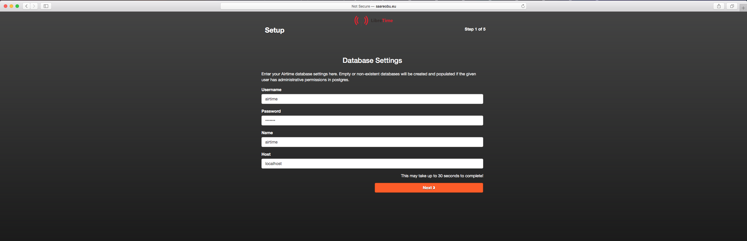 Installation configuration stack · Issue #1077 · libretime/libretime · GitHub