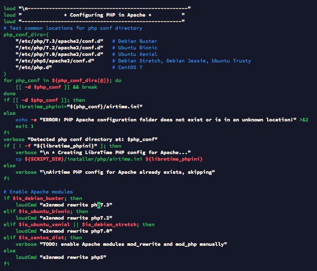 Installation configuration stack · Issue #1077 · libretime/libretime · GitHub