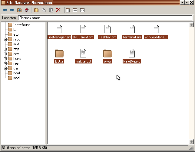 Filemanager: Select all selects way more than expected. · Issue #1149 · SerenityOS/serenity · GitHub