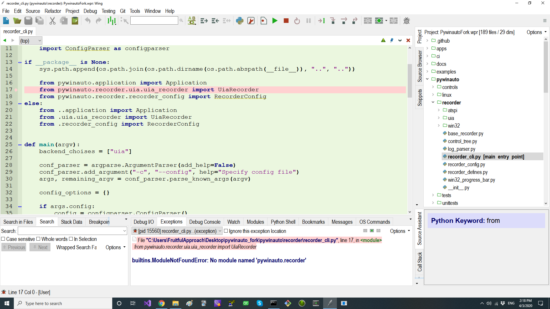 Announcement: I'm making a PyWinAutoUI (graphical) GUI with advanced ...