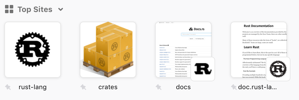 Adding more favicons to support more platforms including Firefox new tab page · Issue #45078 ...