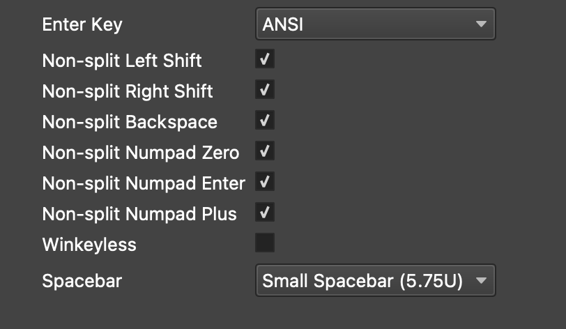 Layout for L/R Shift and Enter keys is not saved on "Refresh" or "Restart" · Issue #206 · vial ...