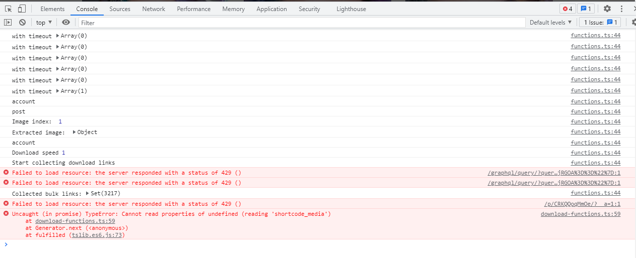 The collecting process keeps hanging · Issue #209 · igdownloader/InstagramDownloader · GitHub