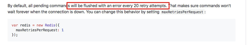client.hgetall don't throw error,when redis server is stop · Issue #776 · redis/ioredis · GitHub