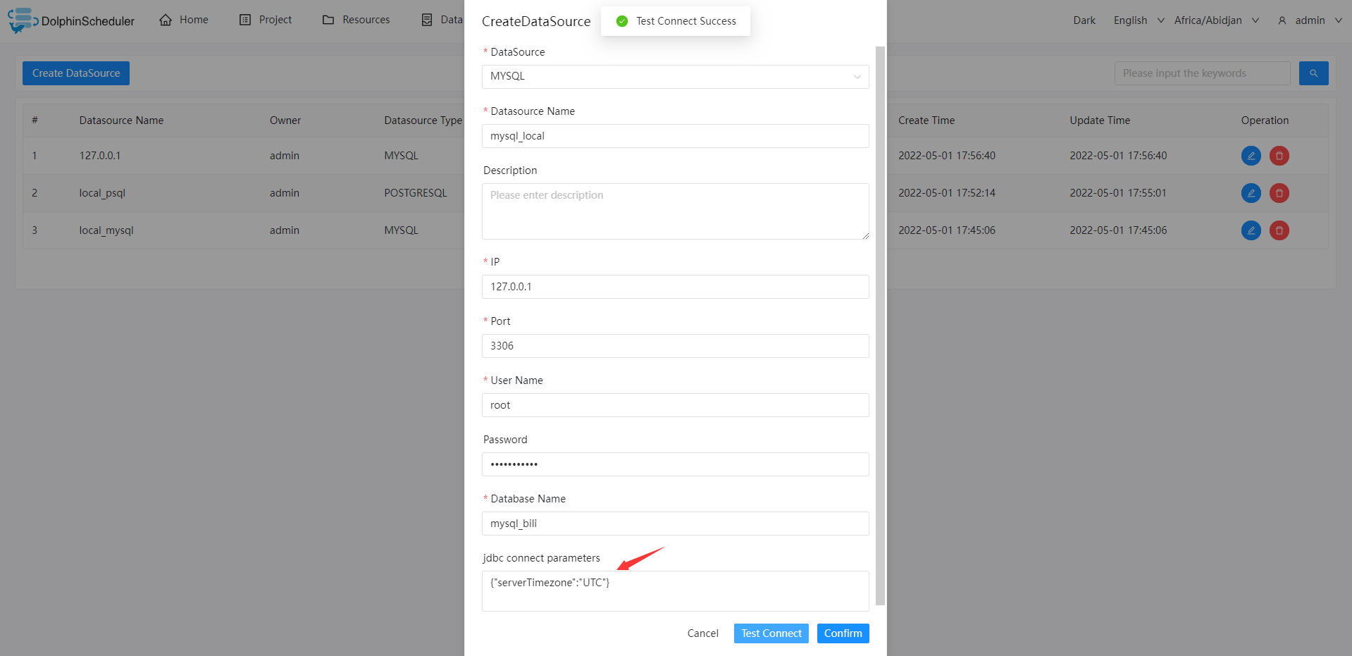 [Bug] [DEV][DataSource] can't create mysql datasource. connect failed · Issue #9860 · apache ...