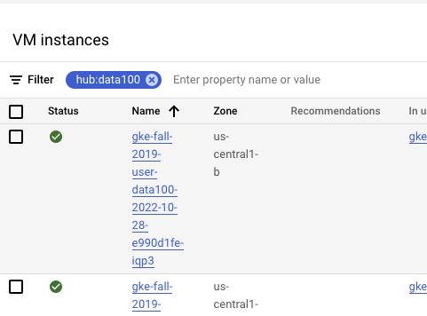 add labels to important GCP resources · Issue #4381 · berkeley-dsep-infra/datahub · GitHub