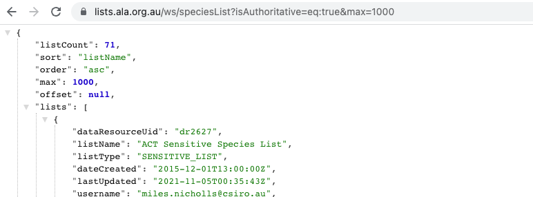 Authoritative list seems to be returning 69 records vs 71 · Issue #212 ...