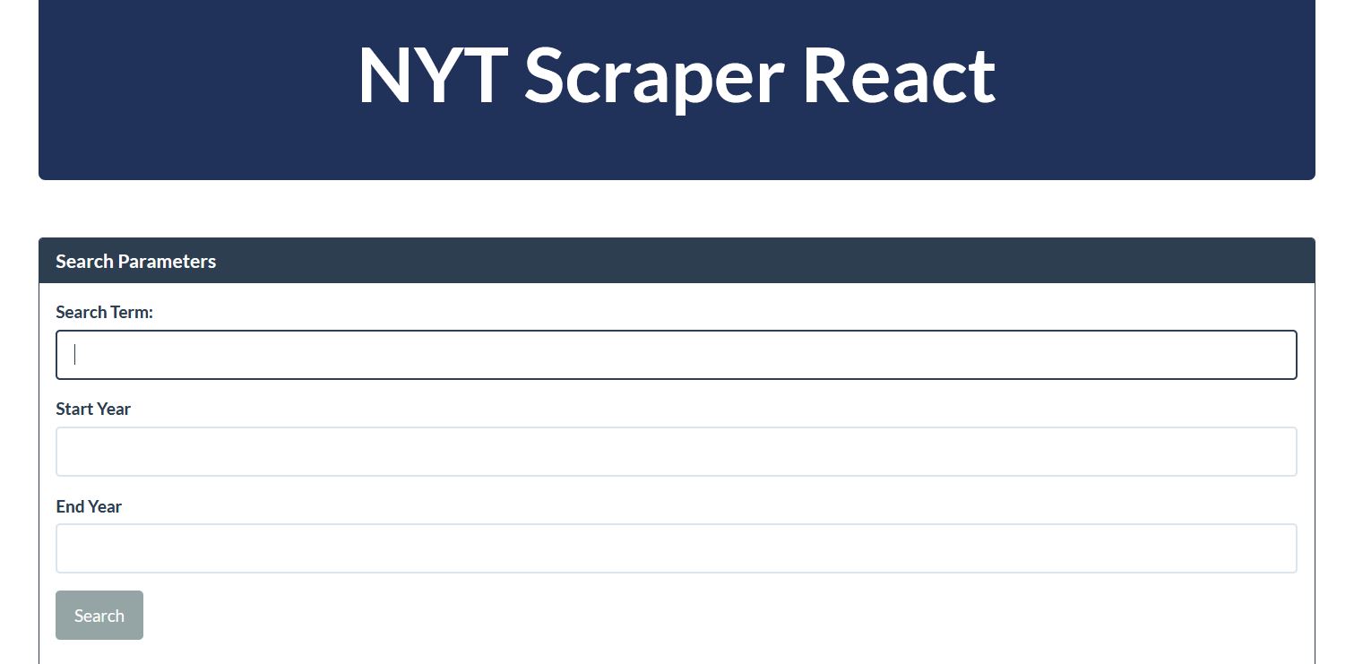 GitHub - thisiswhale/NYT-react