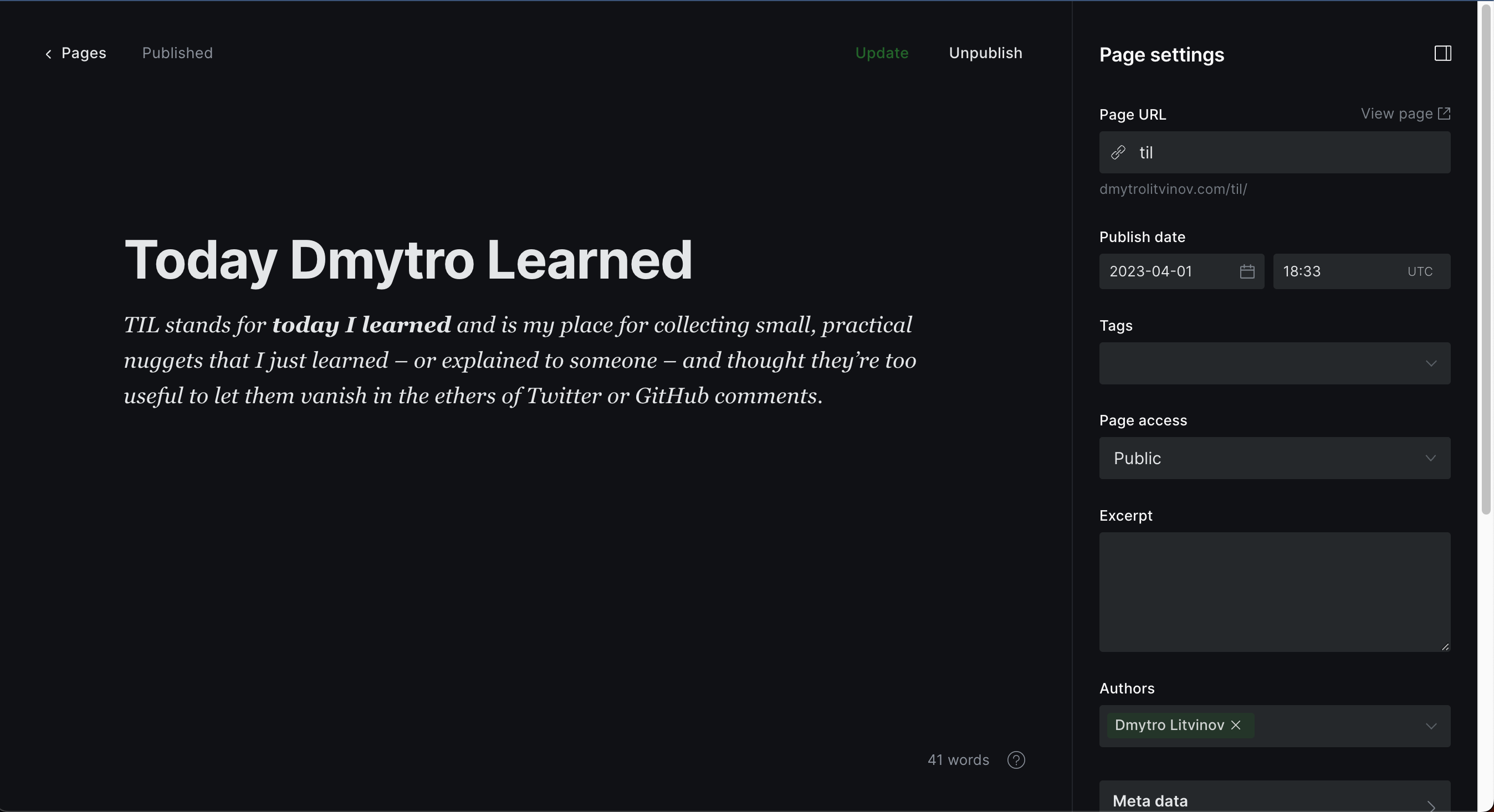 FEATURE REQUEST: Microblogging template · Issue #277 · royalfig/smart · GitHub