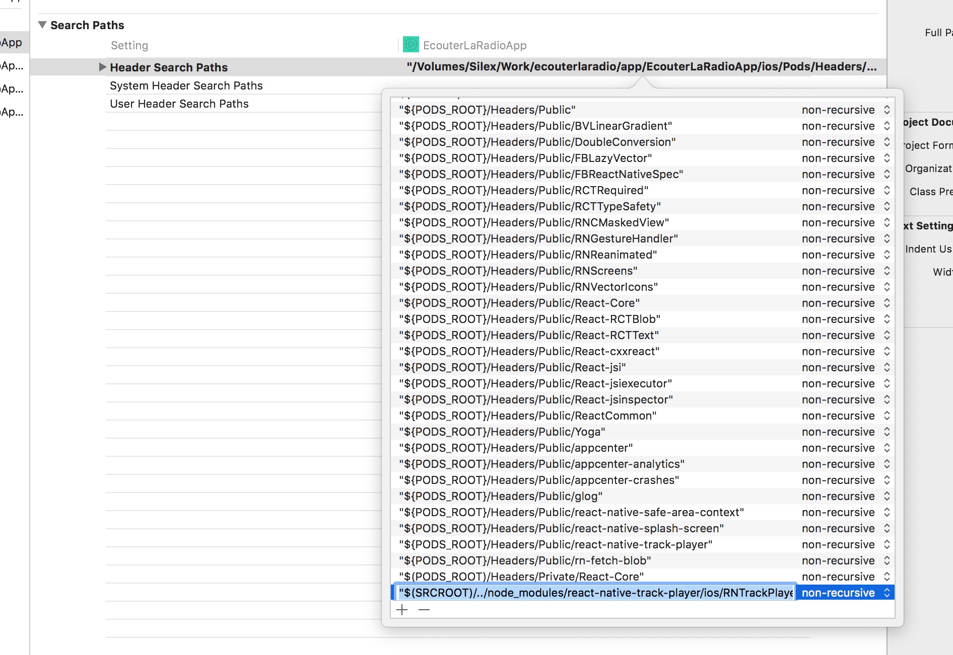 React/RCTBridgeModule.h file not found issue when building · Issue #838 · doublesymmetry/react ...