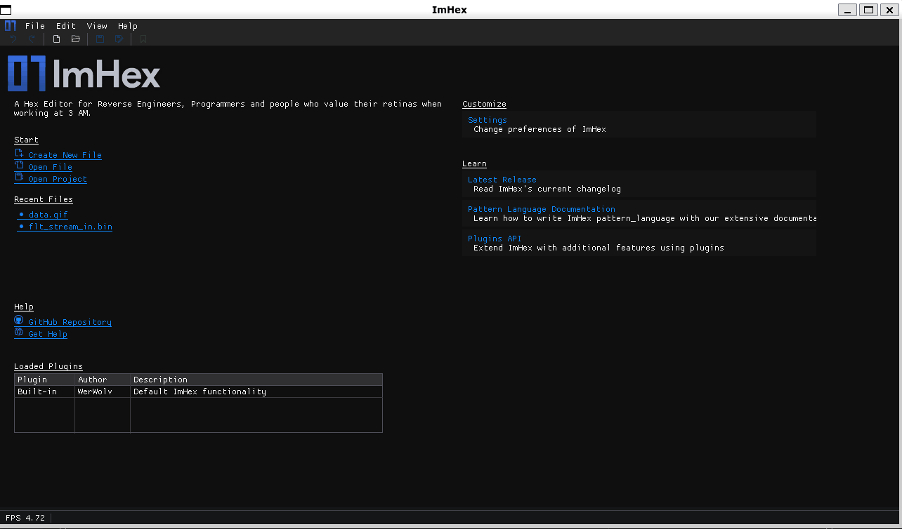 Data inspector stuck the app · Issue #289 · WerWolv/ImHex · GitHub