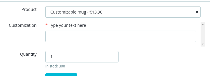 BO - Add new Order page - Cannot Add a product with required customization · Issue #25538 ...