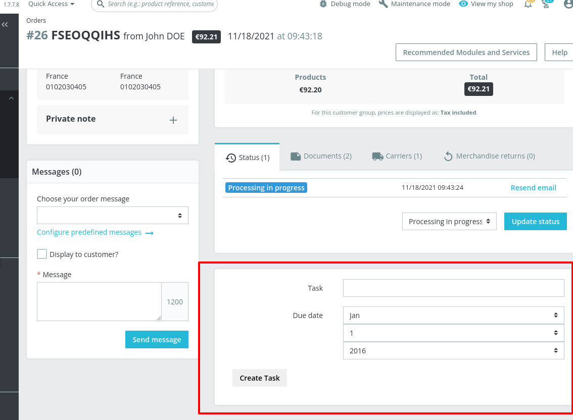 Using display hooks in order view produces error · Issue #26471 · PrestaShop/PrestaShop · GitHub