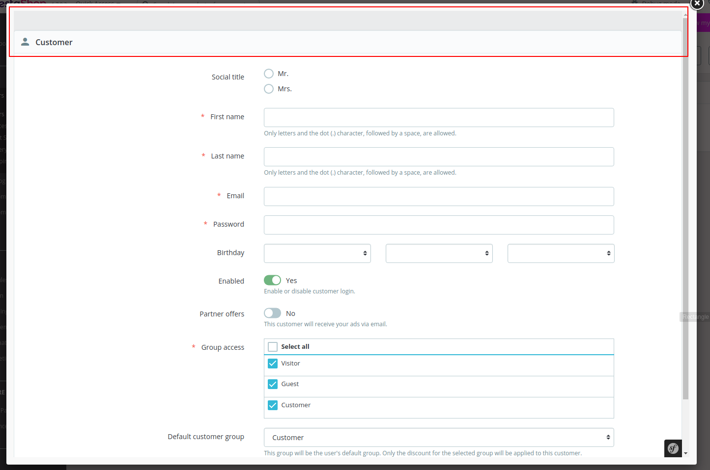 BO - Bad display In some modals · Issue #27266 · PrestaShop/PrestaShop · GitHub