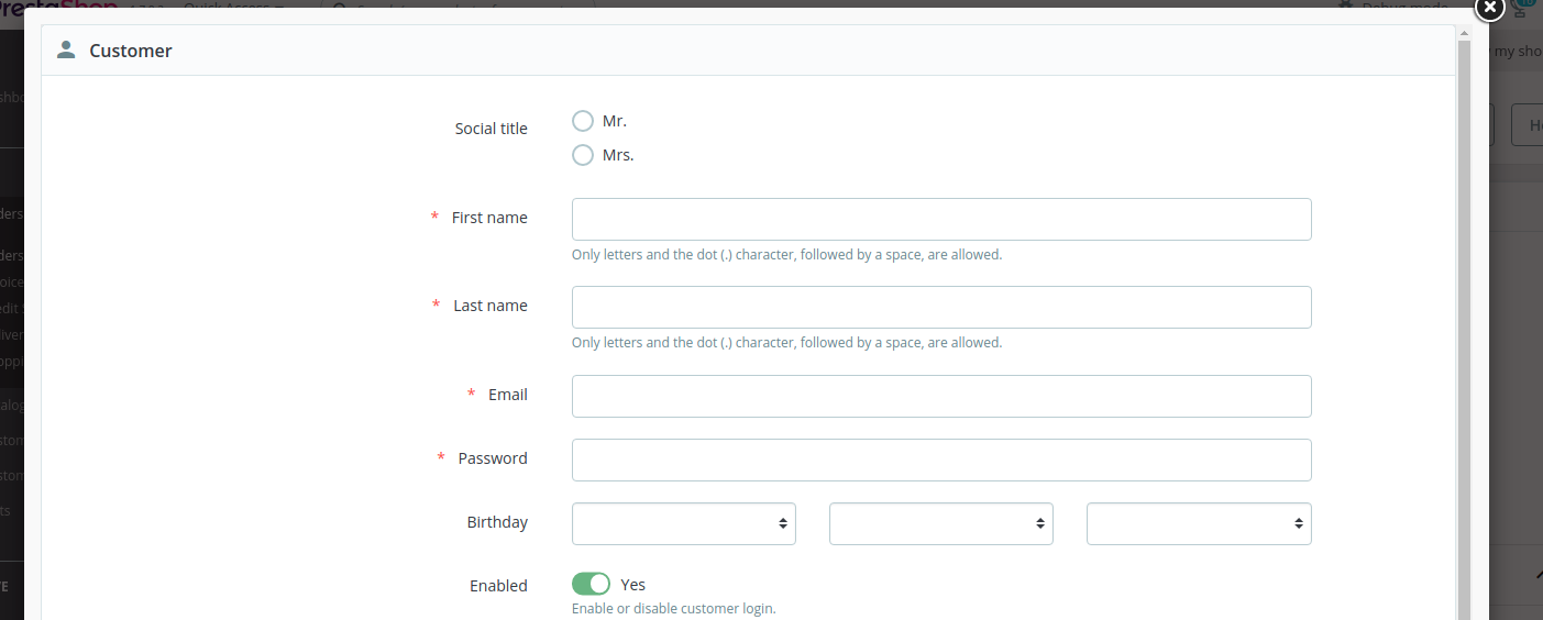 BO - Bad display In some modals · Issue #27266 · PrestaShop/PrestaShop · GitHub