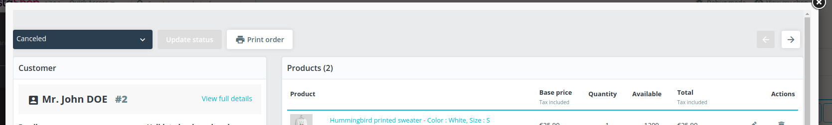 BO - Bad display In some modals · Issue #27266 · PrestaShop/PrestaShop · GitHub