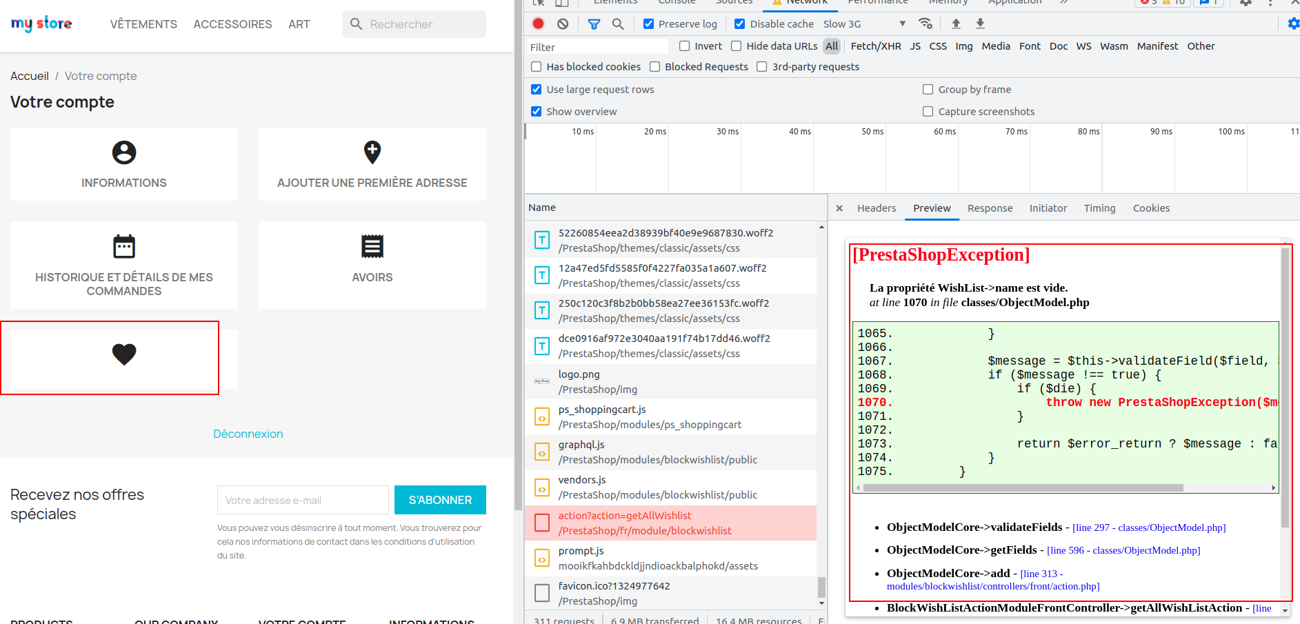 BO - Multilanguages - Wishlist - Empty fields when another language is selected · Issue #27474 ...