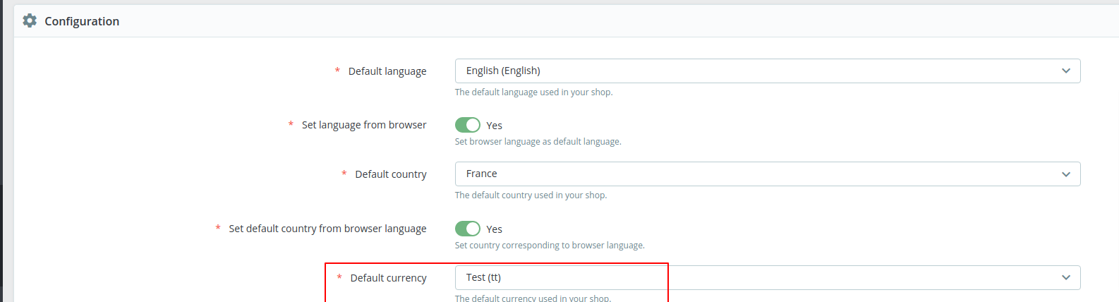 BO - Product page V2 & V1 - The alternative currency symbol is not displayed in the product V2 ...