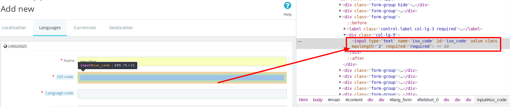Undefined index: iso_code · Issue #12303 · PrestaShop/PrestaShop · GitHub
