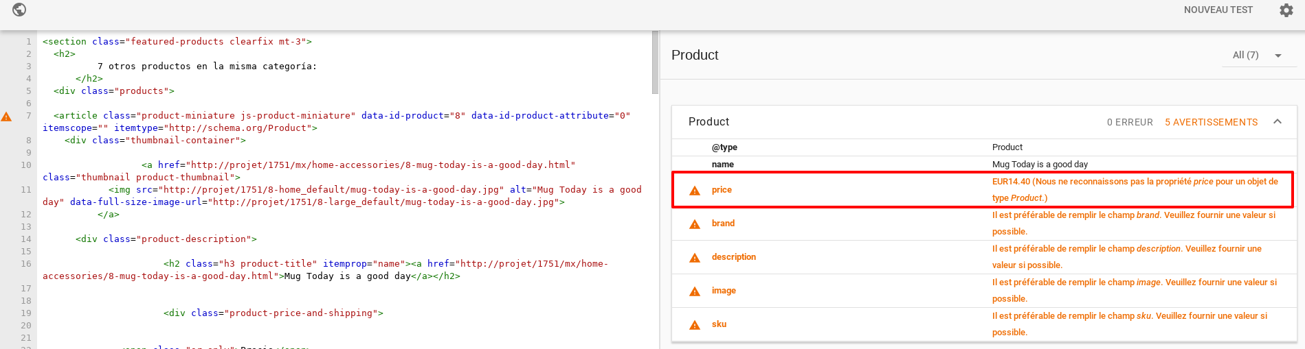 microdata errors in many pages · Issue #12694 · PrestaShop/PrestaShop · GitHub