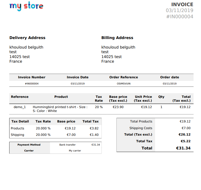 Invoice differs in mail and BO · Issue #12839 · PrestaShop/PrestaShop ...