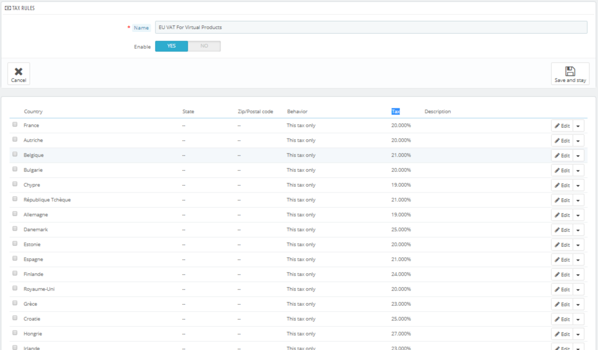 Pricing / Tax / Different Countries · Issue #13601 · PrestaShop/PrestaShop · GitHub