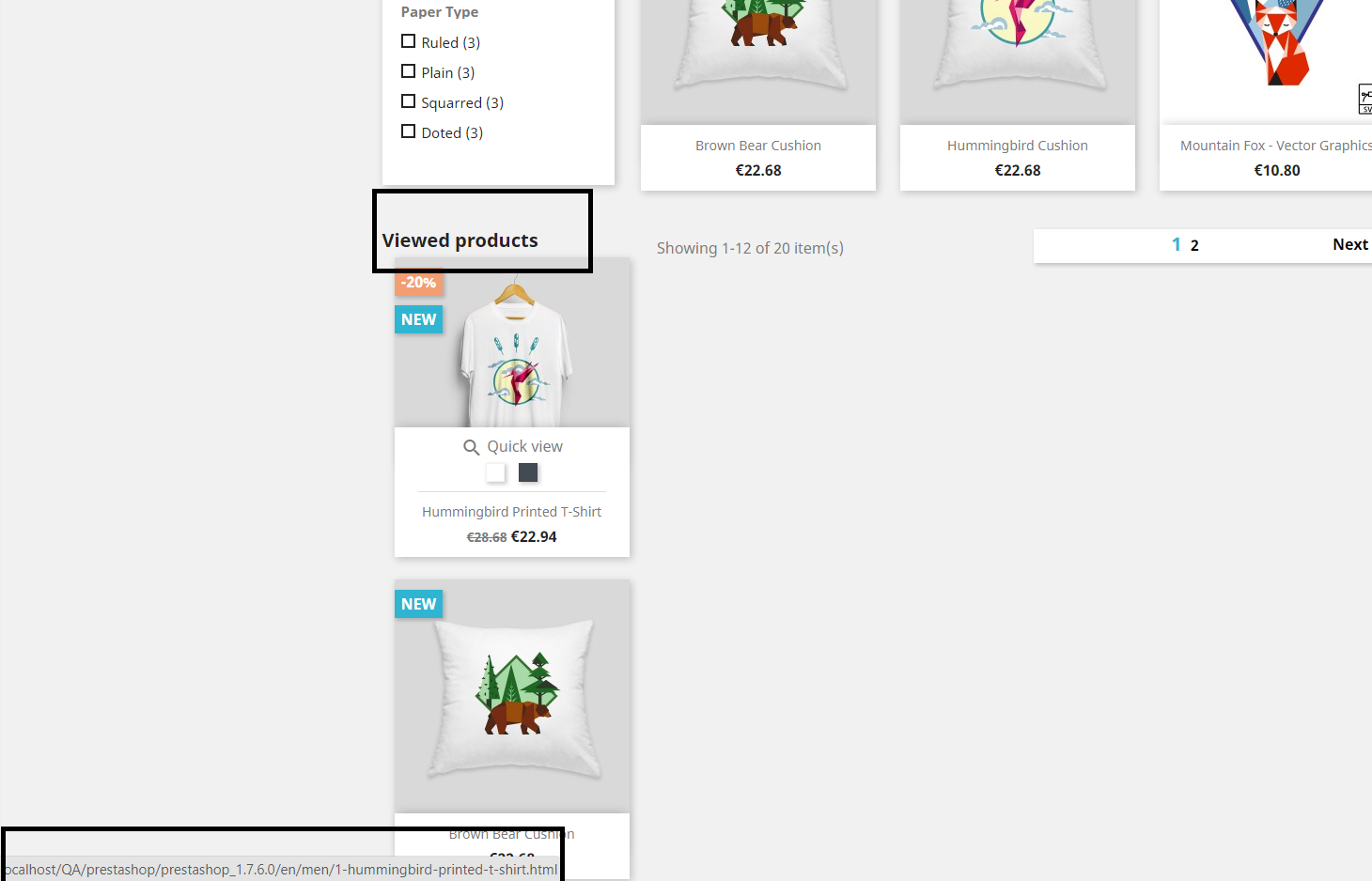 Bug Strange Symbols In The Name Of Items Block Viewed Products · Issue 14853 · Prestashop 