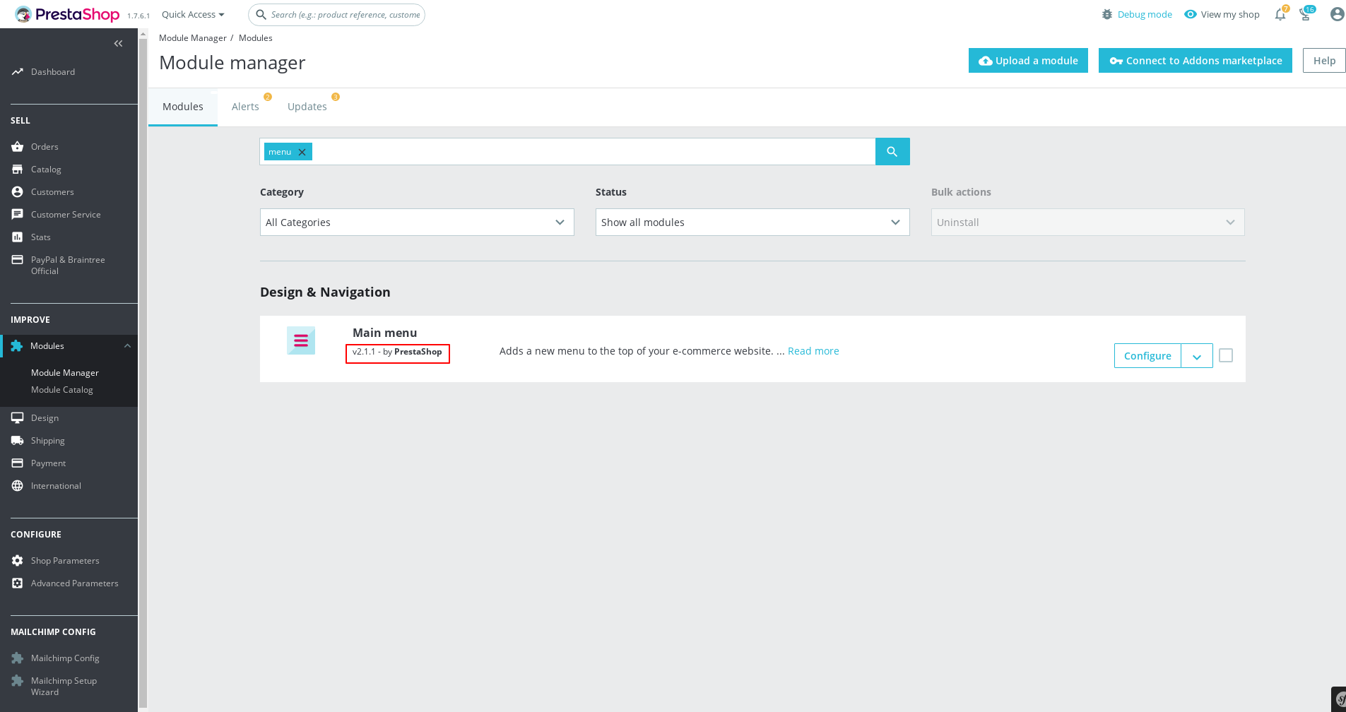 Issue after importing categories · Issue #15442 · PrestaShop/PrestaShop ...