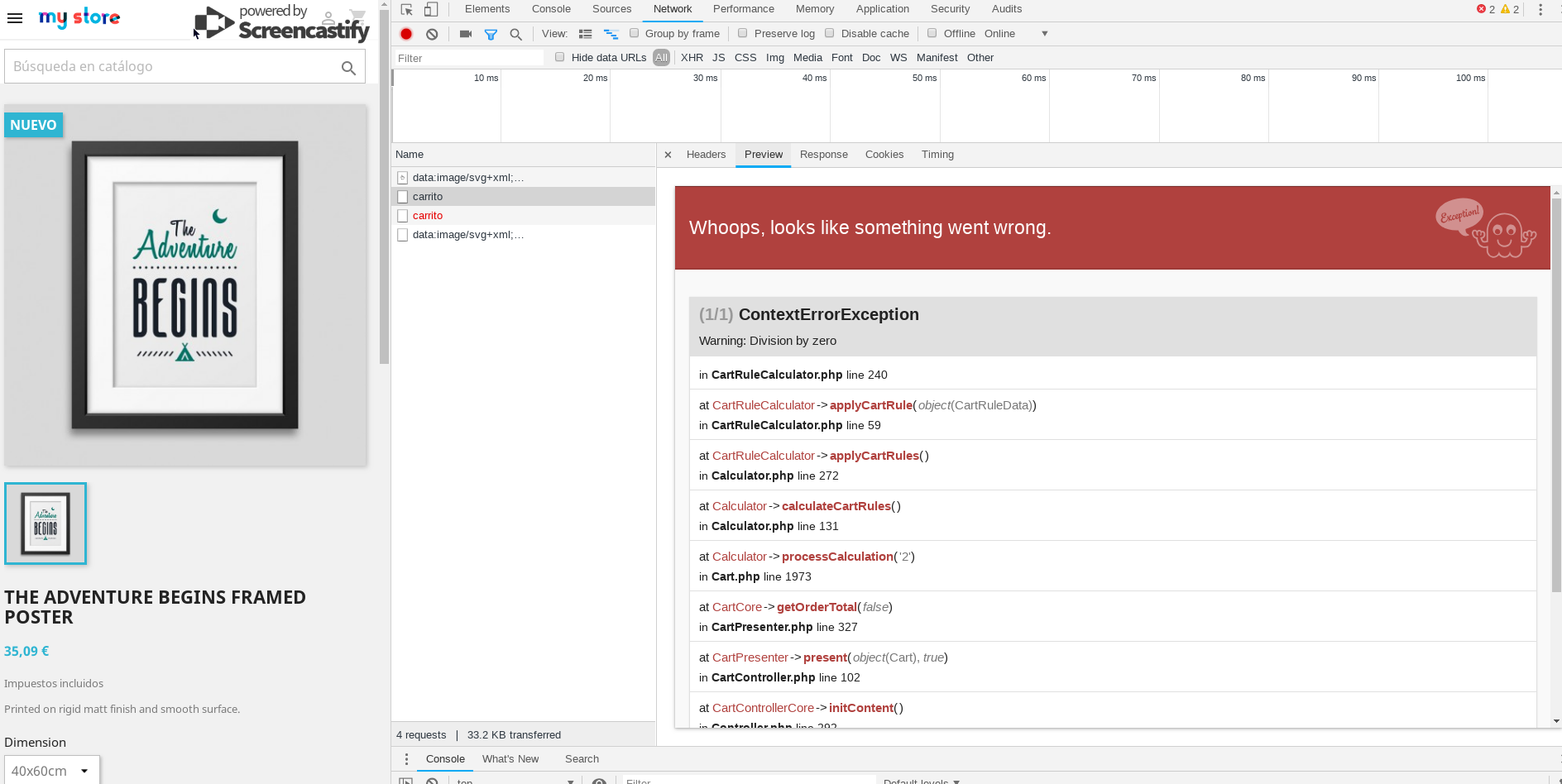 Exception error when multiple cart rules added · Issue #15041 · PrestaShop/PrestaShop · GitHub