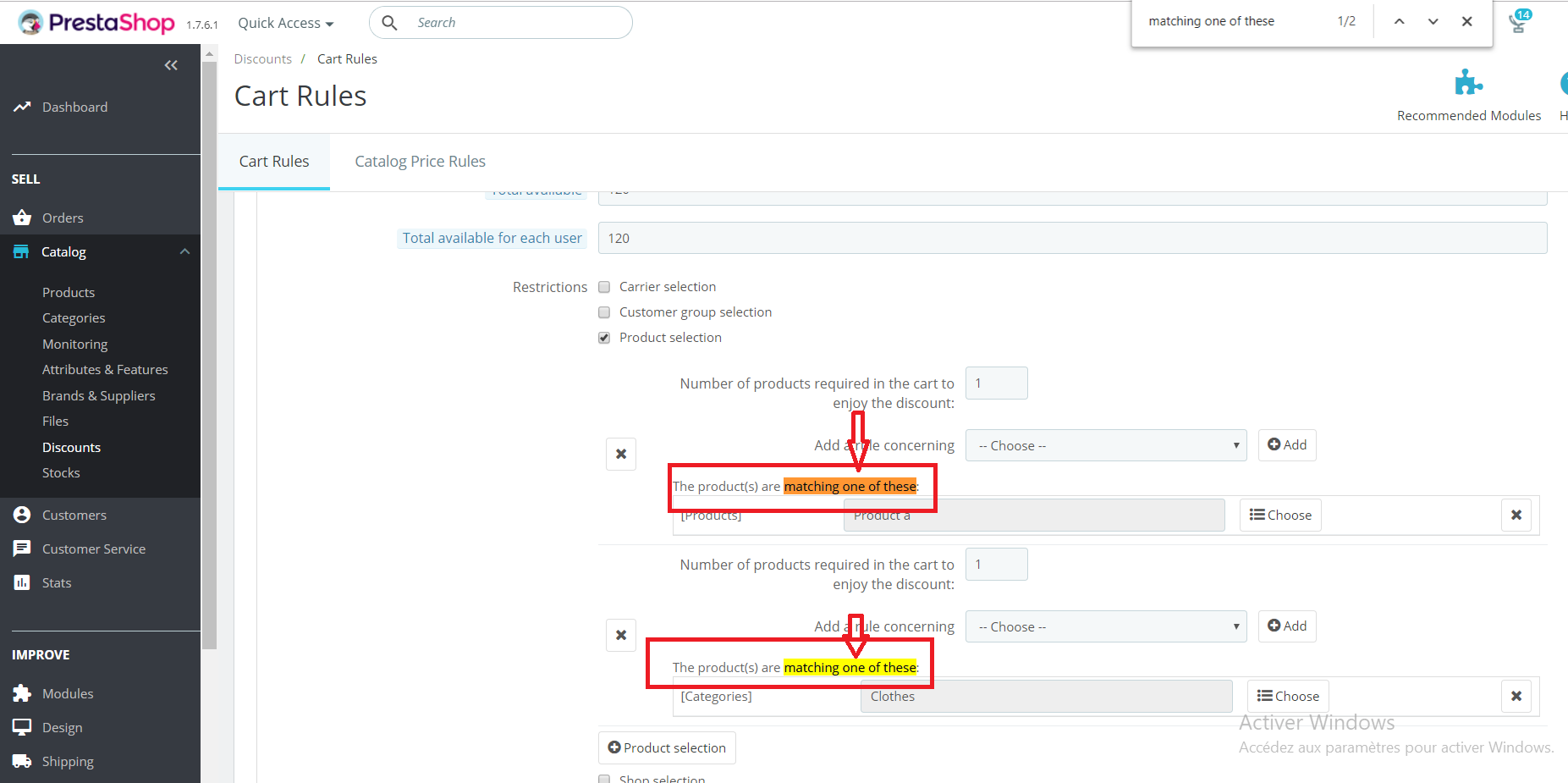 Incorrect behavior when we have multi conditions cart rule validation · Issue #15525 ...