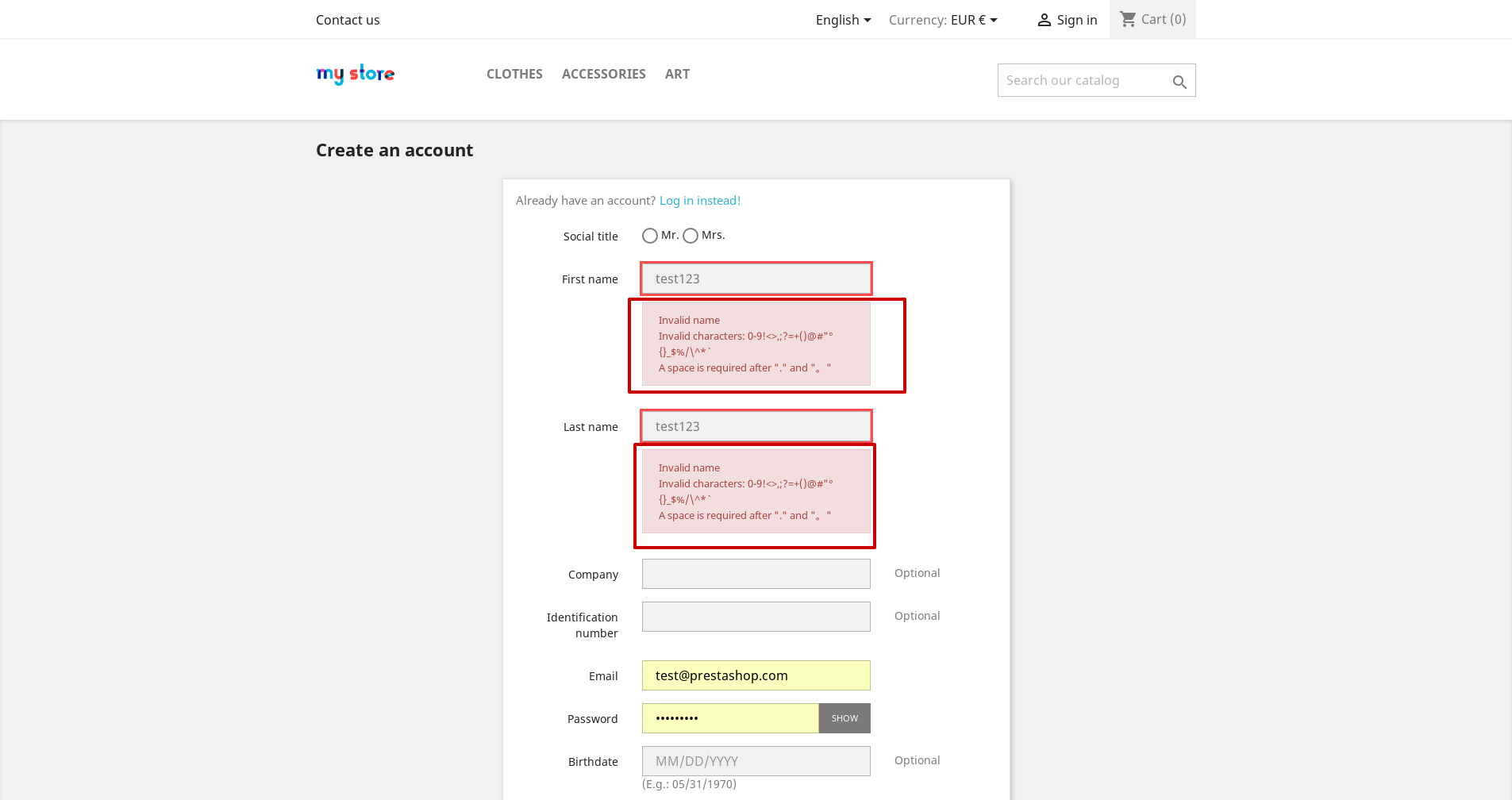 Validate.php & customer.php · Issue #15663 · PrestaShop/PrestaShop · GitHub