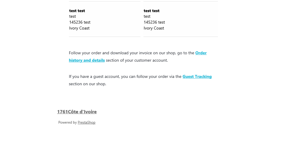 Email Theme - Outlook Footer Alignment · Issue #16073 · PrestaShop ...