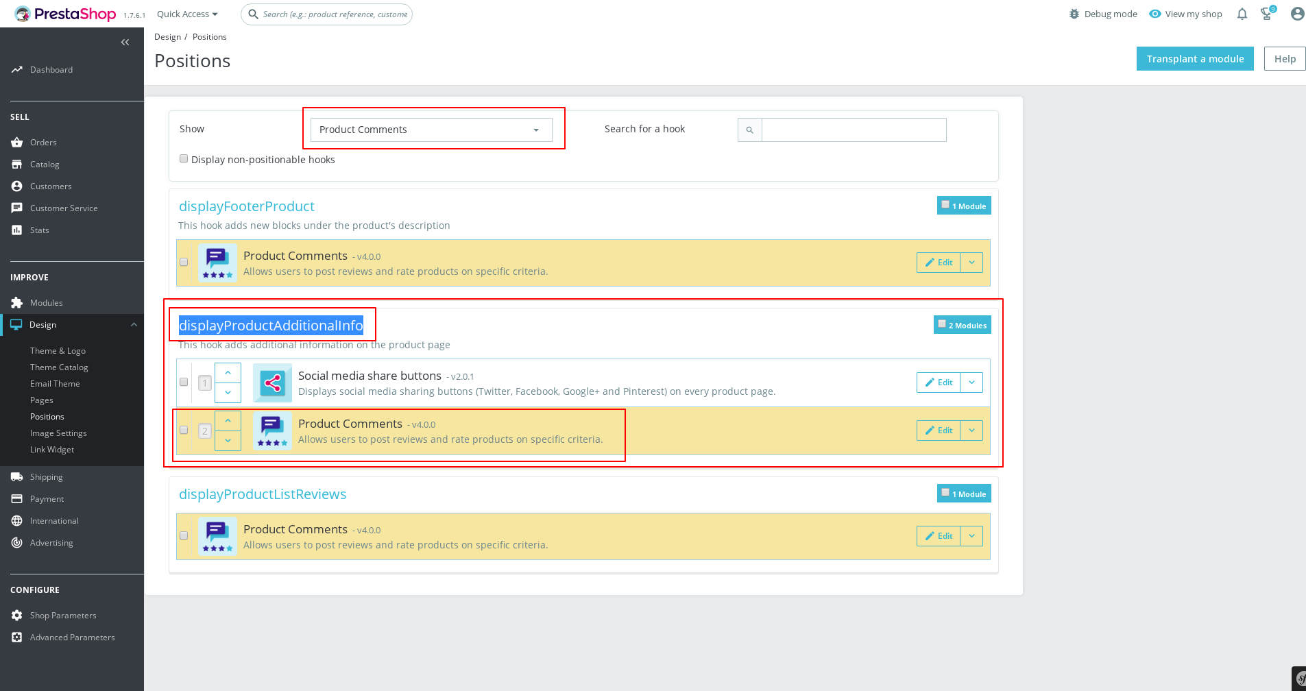 Bug module Avis Clients v4.0.0 sur PrestaShop 1.7.6.1 · Issue #16256 · PrestaShop/PrestaShop ...
