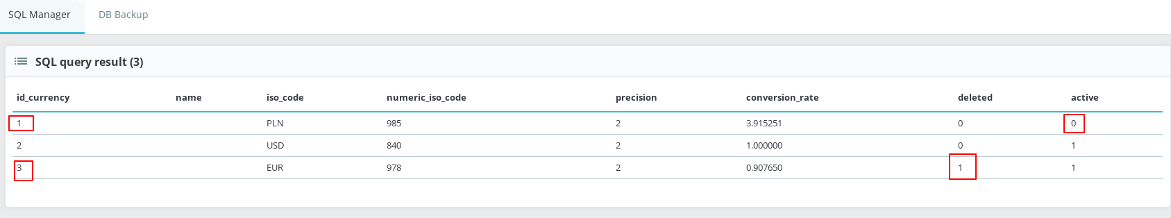 Error after upgrade 1.7.6.1 -> 1.7.6.2 when unused currencies in database · Issue #16634 ...