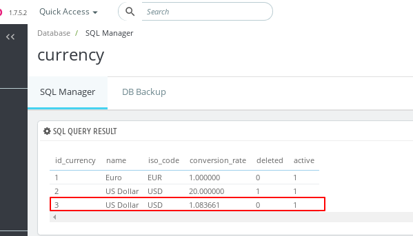 Creating a once deleted currency causes duplicate rows in database · Issue #17661 · PrestaShop ...