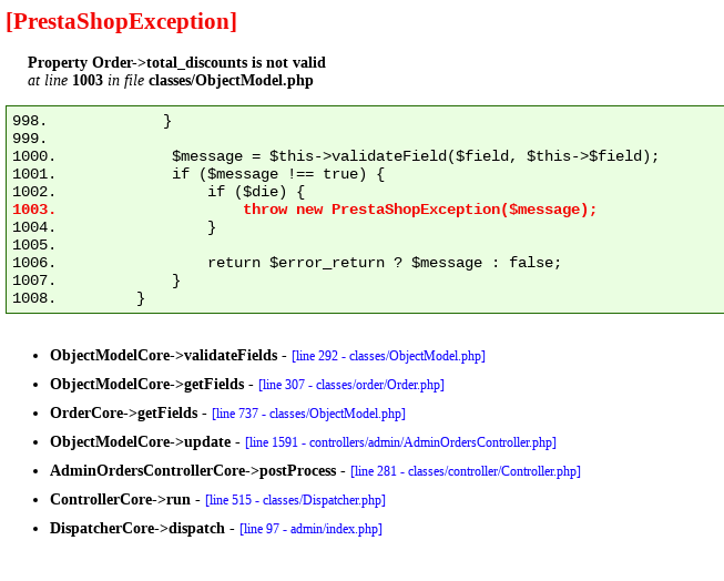 Exception when adding a new discount with invalid amount - invalid discount · Issue #17747 ...