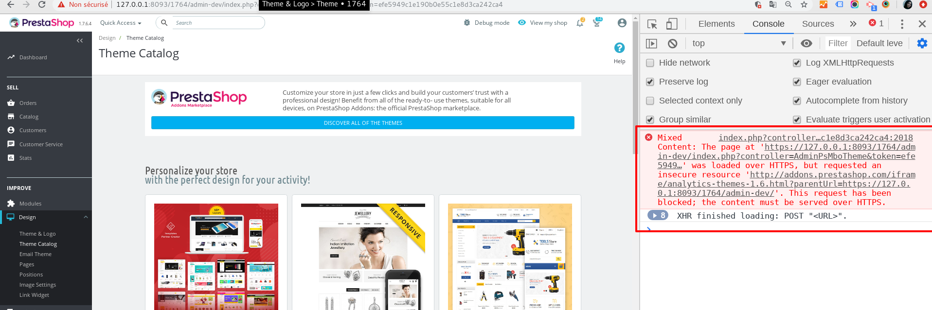 PrestaShop Addons returns an iframe in http instead of https · Issue ...