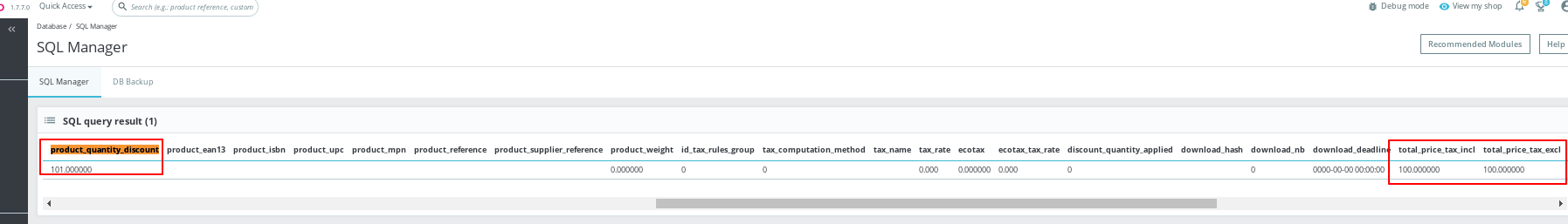 product_quantity_discount and unit_price_tax_incl are different · Issue #18658 · PrestaShop ...